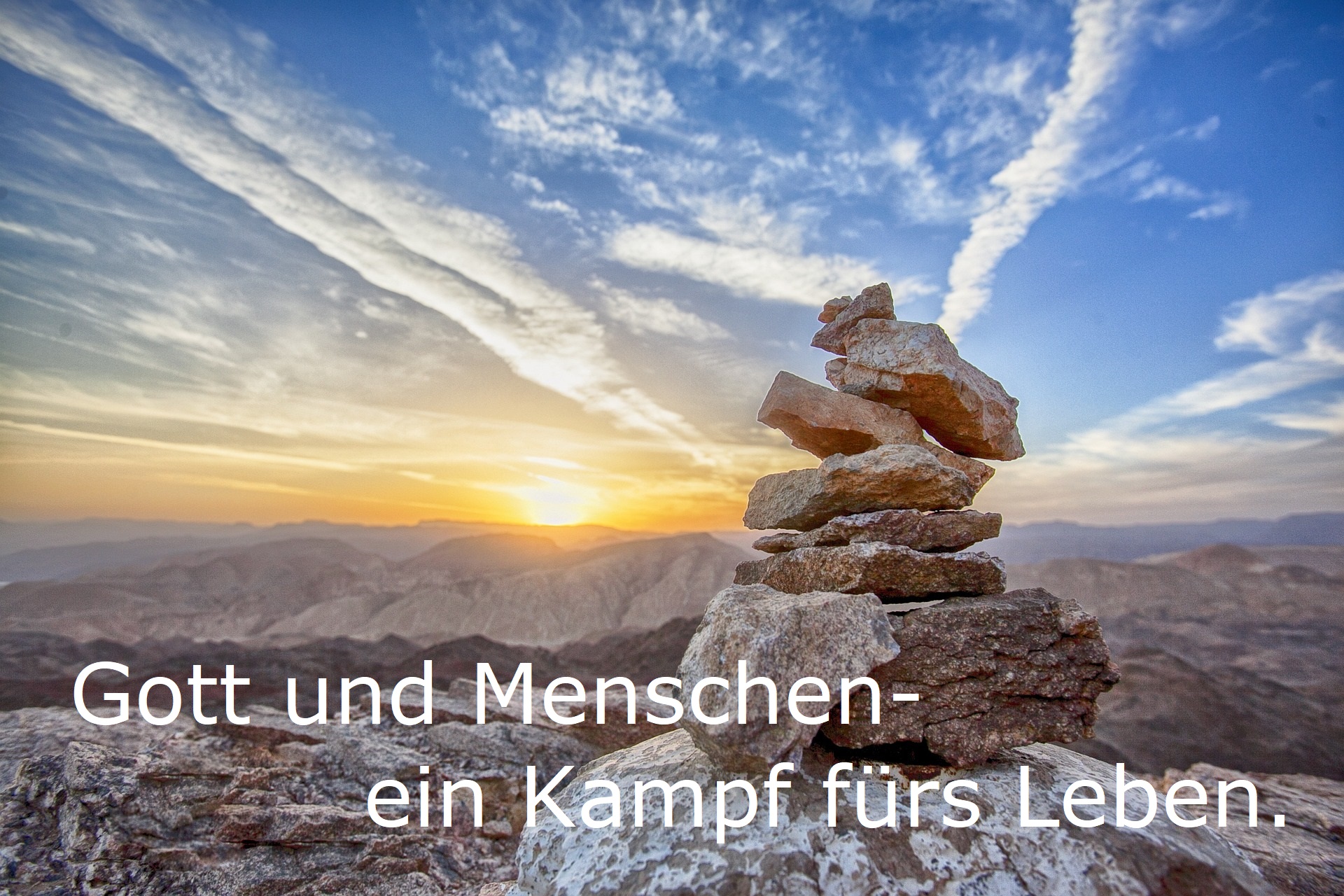 „Gott und Menschen – ein Kampf fürs Leben“ – M. Bühler – Friedenskirche ...